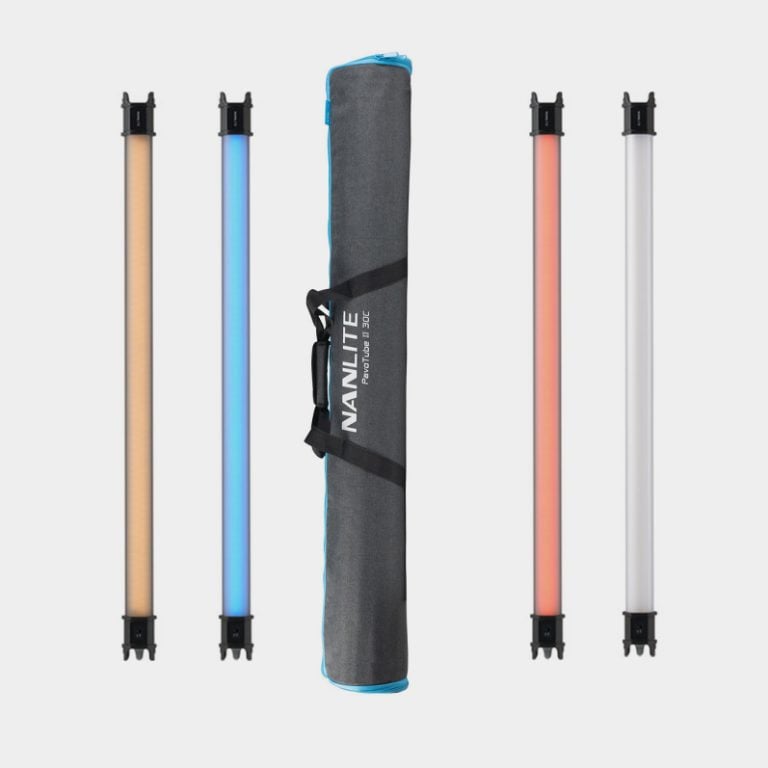 Tubo de luz LED RGB Nanlite PavoTube II 15C (kit de 4 luces de 2)